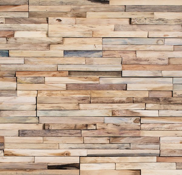 Wandverkleidung Holz hell schlicht | BS-Holzdesign